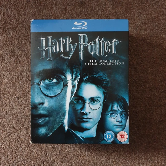 HARRY POTTER BLU Ray Box Set - Complete 8 Film Collection £14.99 - PicClick UK