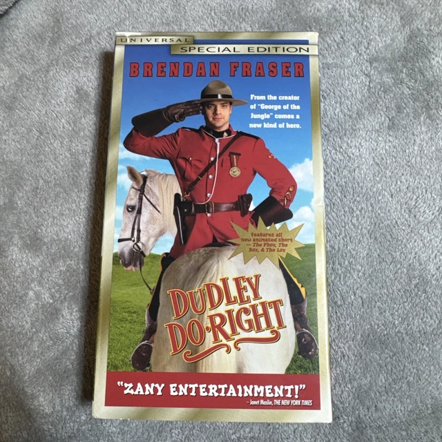 DUDLEY DO-RIGHT (VHS, 2000, Special Edition) £3.98 - PicClick UK