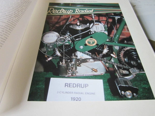 MOTORRAD ARCHIV GESCHICHTE 1041 Redrup Radilal 1920 3 Zylinder ...