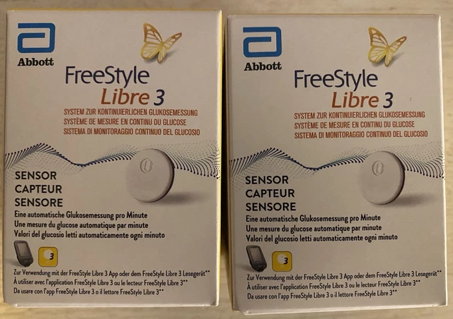 ABBOTT FREESTYLE LIBRE 3 Sensor Neu In OVP EUR 110,00 - PicClick DE