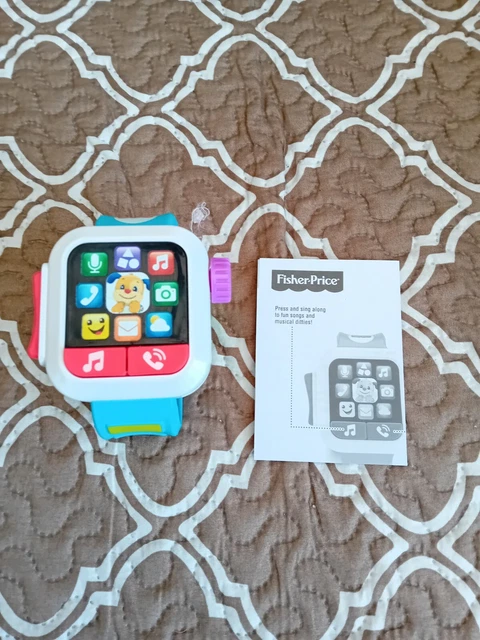 FISHER-PRICE LAUGH & Learn Smart Watch - Blue - Age: 6-36 Months £5.00 ...