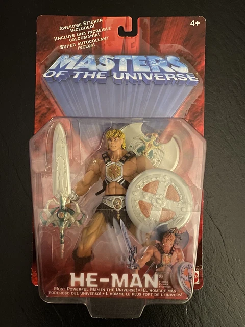 FIGURINE MOTU HE-MAN 2002 Masters of the Universe 200X Mattel NEUVE non ...