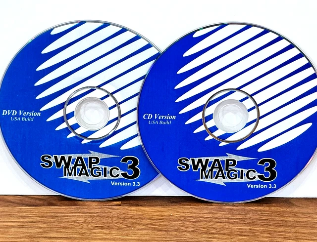 SWAP MAGIC 3 Version 3.3 PlayStation PS2 PS3 PSX Coder 2x Loose Disc ...