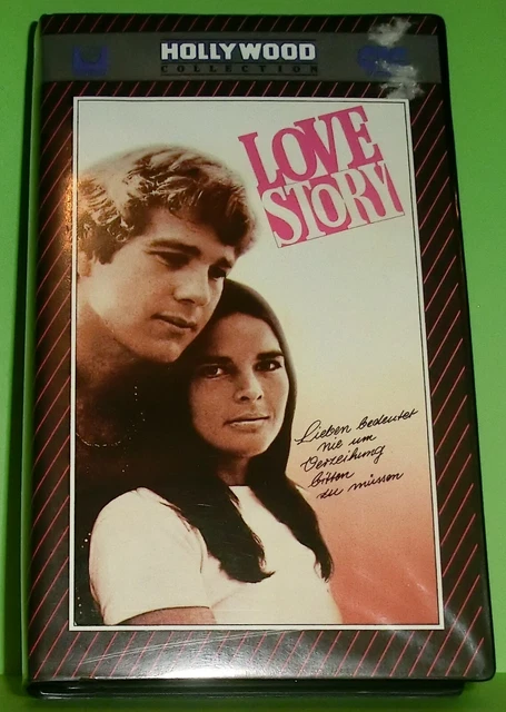 LOVE STORY (VHS Video Kassette) Hollywood Collection | Ali MacGraw, Ray ...