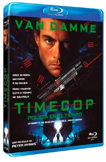 TIMECOP-JEAN CLAUDE VAN Damme- Peter Hyams, Mia Sara Blu-Ray BD-R New £9.99 - PicClick UK