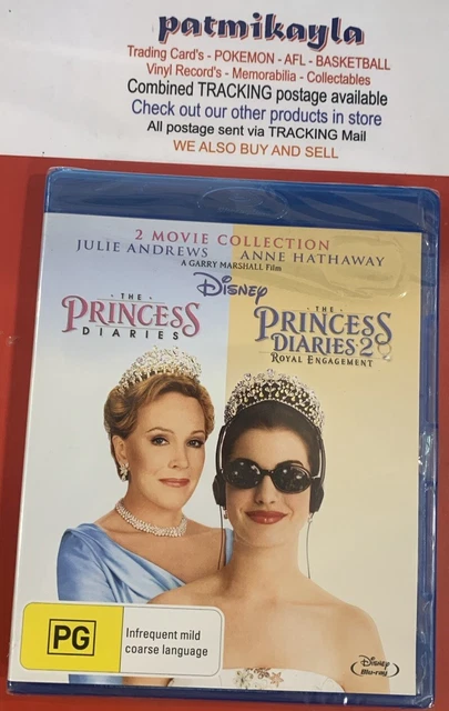 THE PRINCESS DIARIES / The Princess Diaries 2 (Box Set, Blu-ray, 2006 ...