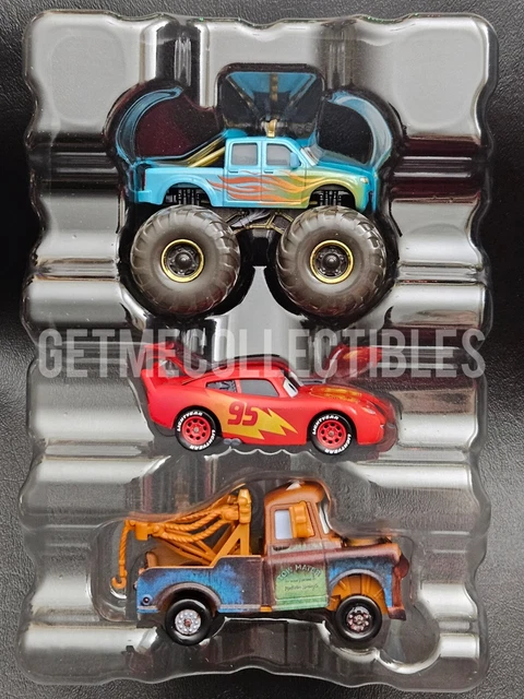DISNEY PIXAR CARS Road Trip Ivy Lightning Mcqueen Mater 3 Pack Save 6% ...