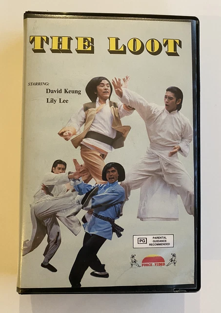 THE LOOT [VHS] Force Video Martial Arts 1980 Big Box Rental PAL Tape ...