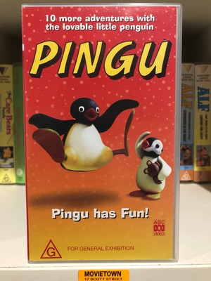 PINGU - PINGU Has Fun - Abc For Kids - Vhs $49.95 - PicClick AU