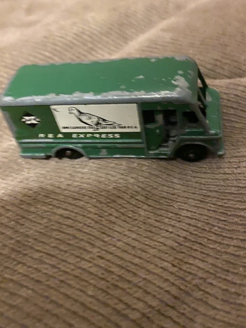 VINTAGE GREEN BUDGIE Models No. 57 REA Express Parcel Delivery Van ...