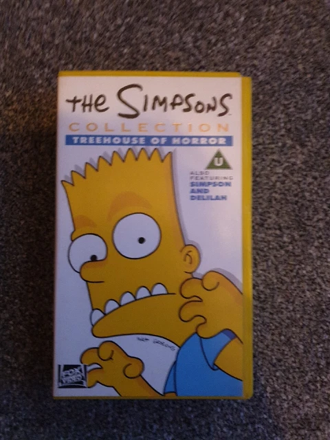 THE SIMPSONS COLLECTION Treehouse Of Horror VHS Video Tape Simpson And ...
