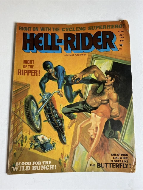 HELL-RIDER #2 (OCT 1971, Skywald) B&W Magazine-Sized Rare Read ...