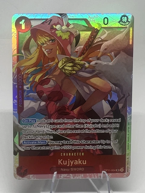 KUJYAKU - OP11-004 - A Fist of Divine Speed - ONE PIECE Card - English ...