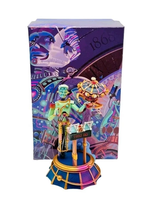 DISNEYLAND PARIS LE Visionarium Figurine By Kevin & Jody Timekeeper NEW ...