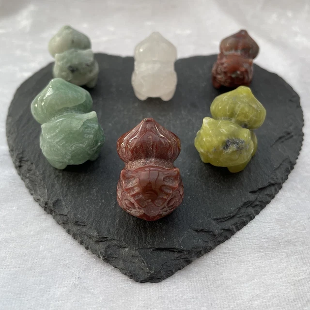 CRYSTAL POKÉMON BULBASAUR Carving £8.00 - PicClick UK