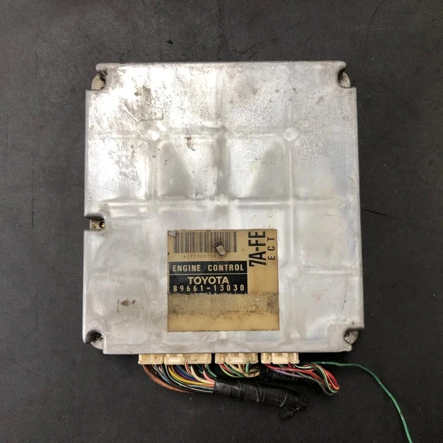 TOYOTA COROLLA SPACIO Engine Control Unit ECU 7A-FE ECT 89661-13030 Used Genuine EUR 432,86 ...
