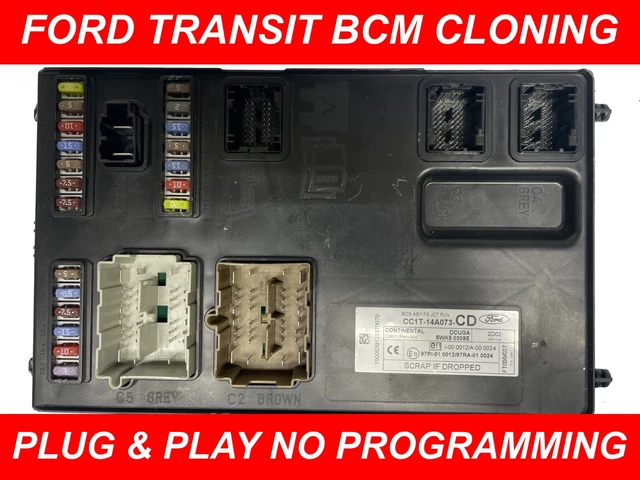 FORD TRANSIT BCM CC1T14A073CD Cloning Programming service CC1T-14A073 ...