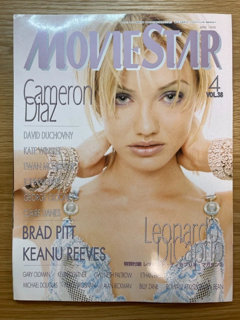 MOVIE STAR VOL.38 April 1998 | Cameron Diaz | River Phoenix, Gary ...