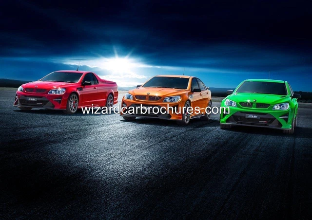 2017 HOLDEN HSV Commodore Maloo Gtsr Gtsr W1 A3 Poster Ad Sales ...
