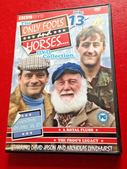 ONLY FOOLS & Horses DVD Disc 13 Royal Flush uncut & Frogs Legacy Rare ...