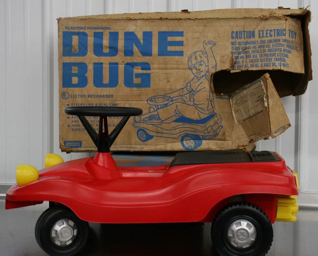 VINTAGE VW BUGGY MANX Plastic & Electric Child Ride On Lakeside ...