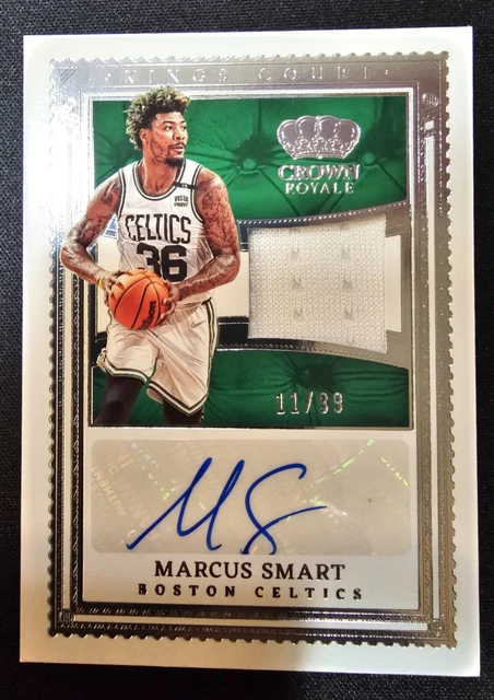2022-23 PANINI CROWN Royale Marcus Smart Kings Court /99 Boston Celtics ...