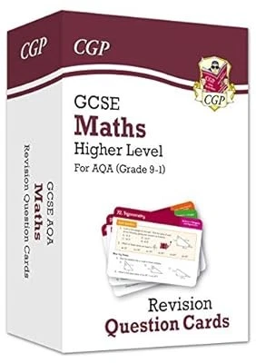 GRADE 9-1 GCSE Maths AQA Revision Question Cards - Higher (CGP GCSE Maths 9-1 Re EUR 21,96 ...