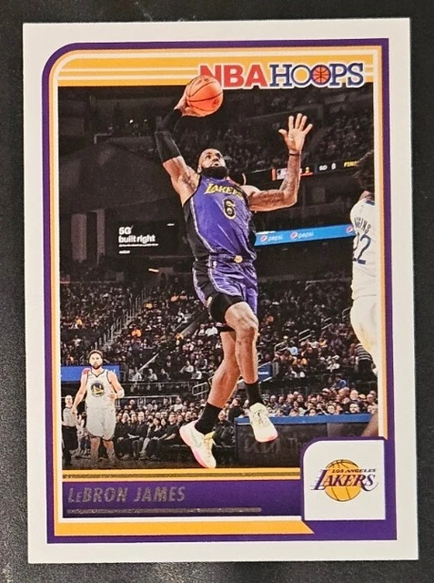 LEBRON JAMES 2023-24 Panini Hoops Base Card (no.52) EUR 1,23 - PicClick IT