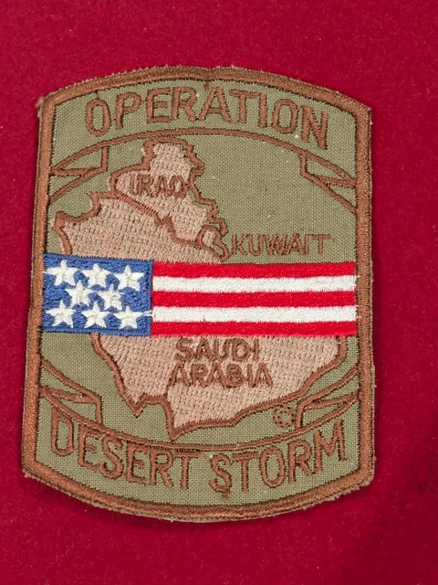 ANCIEN PATCH ECUSSON Operation Desert Storm EUR 5,00 - PicClick FR
