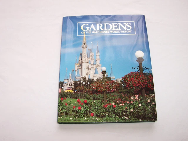 GARDENS OF THE Walt Disney World Resort Hard Cover Souvenir Book with ...