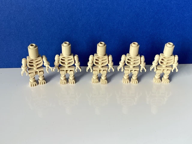 LEGO NINJAGO MINIFIGURE TRAINING DUMMY BOWLING PIN FIGURE BUNDLE x 5 ...