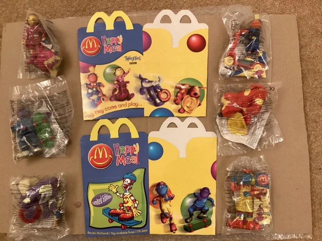 MC DONALDS HAPPY meal tweenies complete set £15.00 - PicClick UK