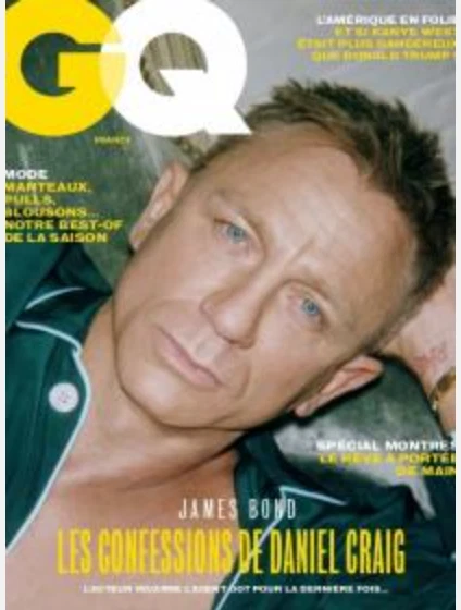 MAGAZINE MASCULIN GQ n° 144 - JAMES BOND : LES CONFESSIONS DE DANIEL ...