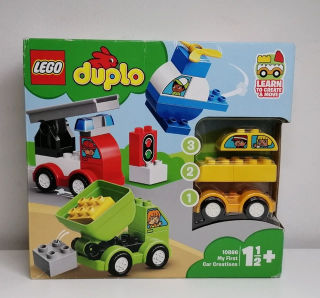LEGO 10886 MY First Car Creations - Mes premiers véhicules Duplo 2019 ...