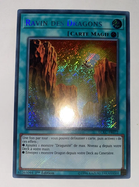 YU-GI-OH - RAVIN DES DRAGONS - LCKC-FR072 - Secret - NM/M U EUR 4,90 - PicClick IT