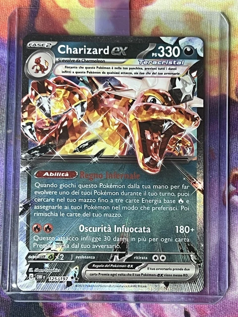 CHARIZARD EX 125/197 - Ossidiana infuocata ITA - Mint/Near mint EUR 19,90 - PicClick IT