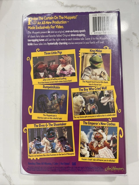 MUPPET CLASSIC THEATER (VHS, 1994) Jim Henson Clam Shell $7.16 ...