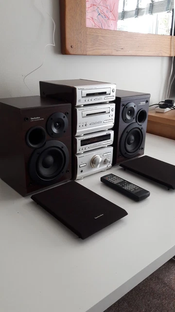 TECHNICS SC-HD501 STEREO hi fi system with original remote control and ...