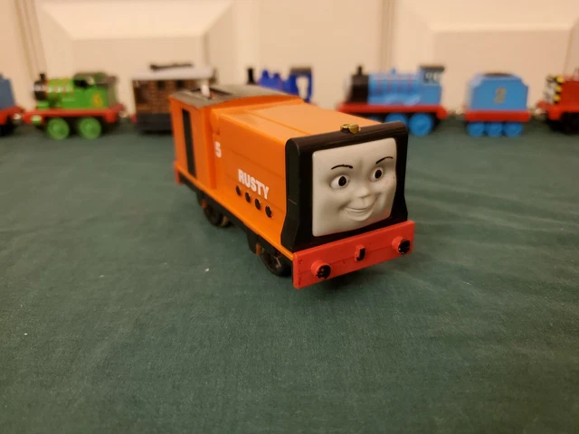 FISHER-PRICE THOMAS & Friends Trackmaster Rusty the Orange NG Diesel ...
