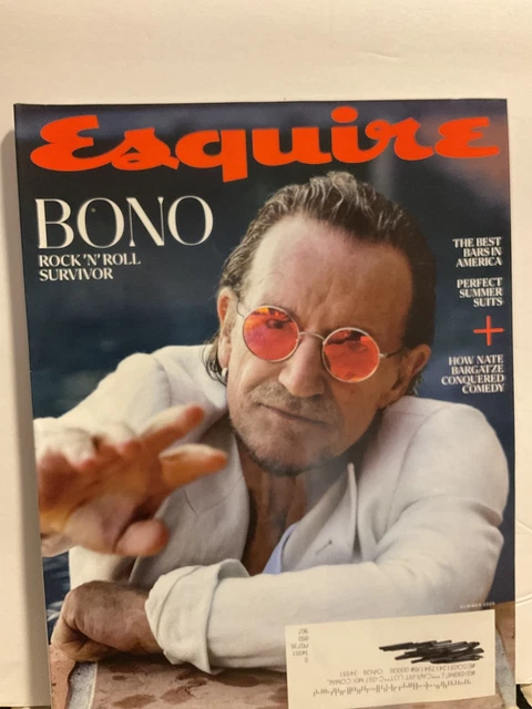 ESQUIRE MAGAZINE JUNE July Summer 2025 BONO Cover £5.86 - PicClick UK