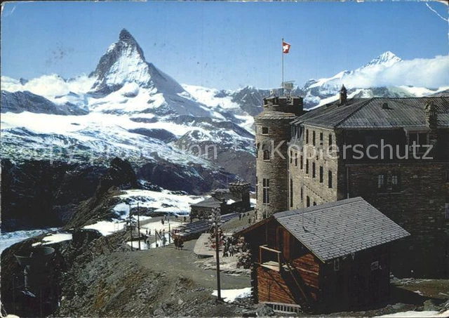 12246820 ZERMATT VS Kulm Hotel Gornergrat Matterhorn Walliser Alpen EUR ...