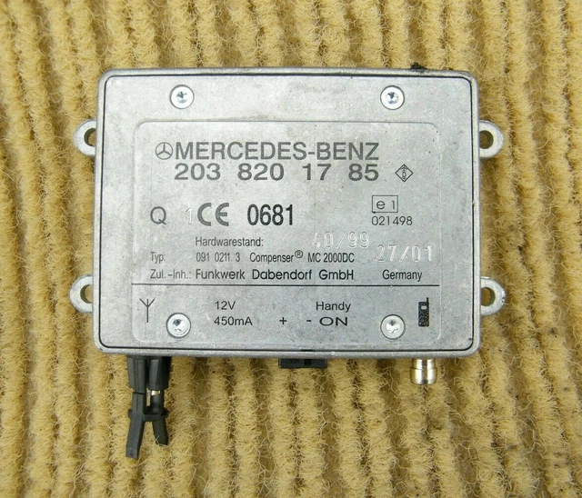 MERCEDES S C E Class Ml W220 W210 W203 W163 Aerial Antenna Amplifier ...