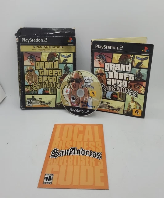 GRAND THEFT AUTO: San Andreas Special Edition (Sony PlayStation 2, 2005 ...
