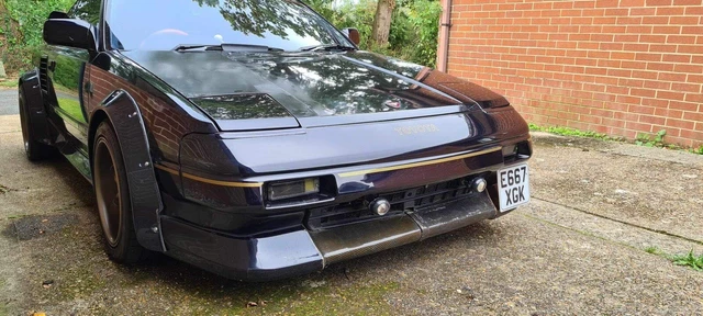 TOYOTA MR2 MK1 Mk1b Gold STRIPE STICKER SET. AW11 DECALS 3 stripe KIT ...