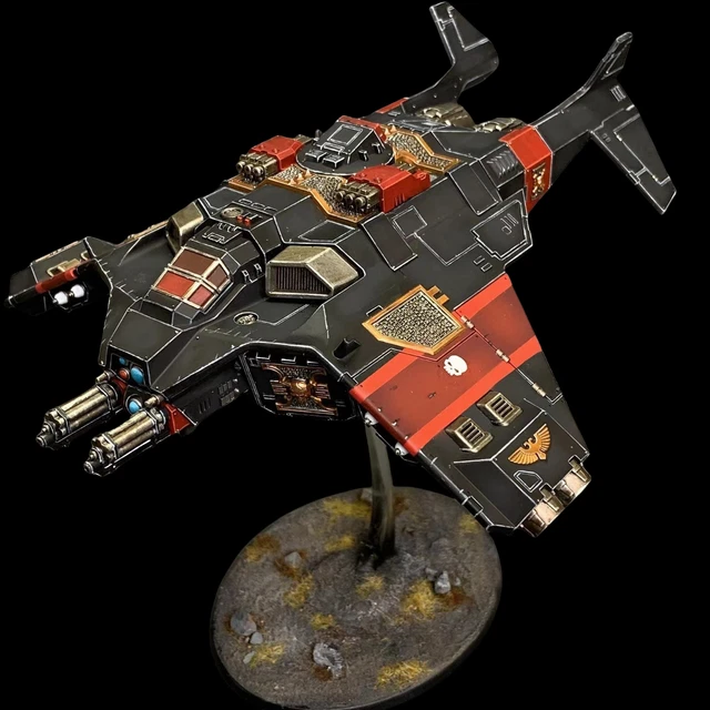 XIPHON INTERCEPTOR SPACE Marines Dark Angels Warhammer 40K Painted ...
