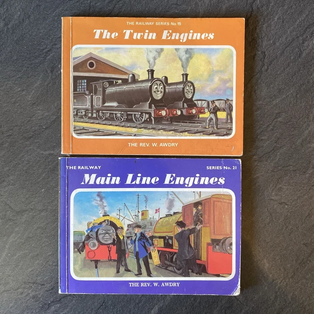 2 VINTAGE THOMAS the Tank Engine Railway Series books, softback, 1970s ...