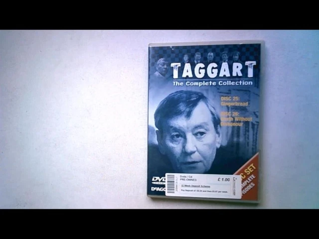 TAGGART GINGERBREAD/DEATH WITHOUT Dishonour Dvd (2007) EUR 19,29 ...