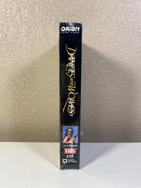 DANCES WITH WOLVES, Kevin Costner, VHS Sealed, Brand New $1.31 ...