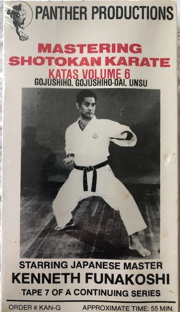 MASTERING SHOTOKAN KARATE Katas Vol 6 VHS Martial Arts with Kenneth ...