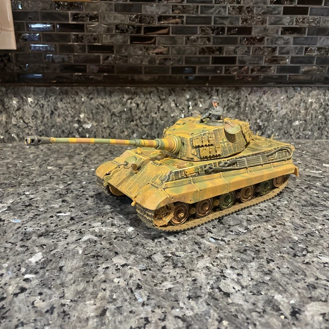 FORCES OF VALOR WWII GERMAN KING TIGER Panzer Tank 1944 1/32 DIECAST ...